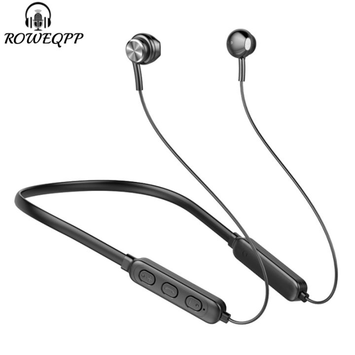 ROWEQPP Wireless Bluetooth-compatible 5.1 Headphones Stereo Noise ...