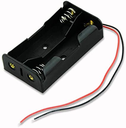 2 TANK 18650 2 Tank Rechargeable Battery Holder Two Slot Plastic ...