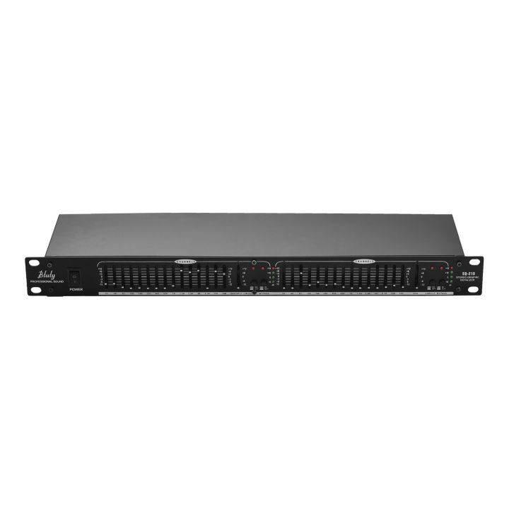 Btuty EQ215 Dual Channel 15Band Equalizer 1U Rack Mount 2channel Stereo ...