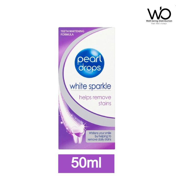 Pearl Drops Teeth White Sparkle 50ml (International) | Daraz.com.bd