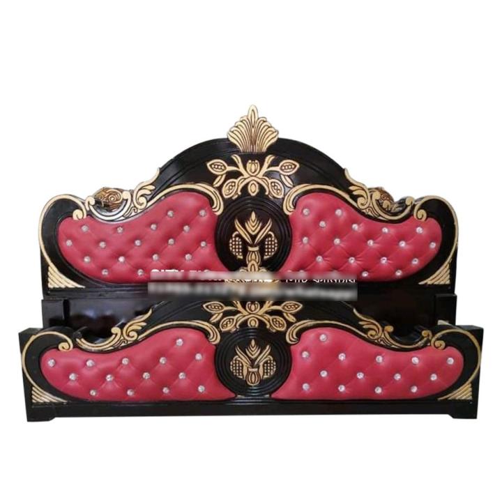 (B-0581) Leather Godi Bed 6/7feet. | Daraz.com.bd