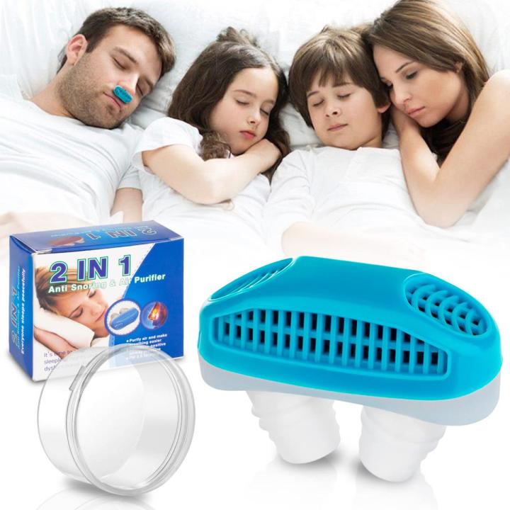 Anti Snoring Devices Air Purifier Sleep Aid Snore Stopper Mini CPAP ...