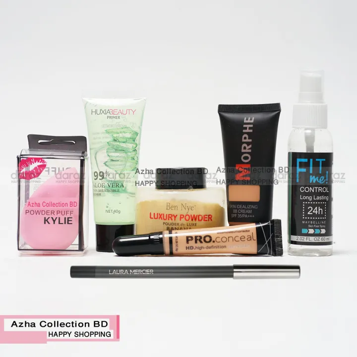 7 IN 1 MAKEUP COMBO SET WITH FULL MAKEUP COVERAGE | Daraz.com.bd