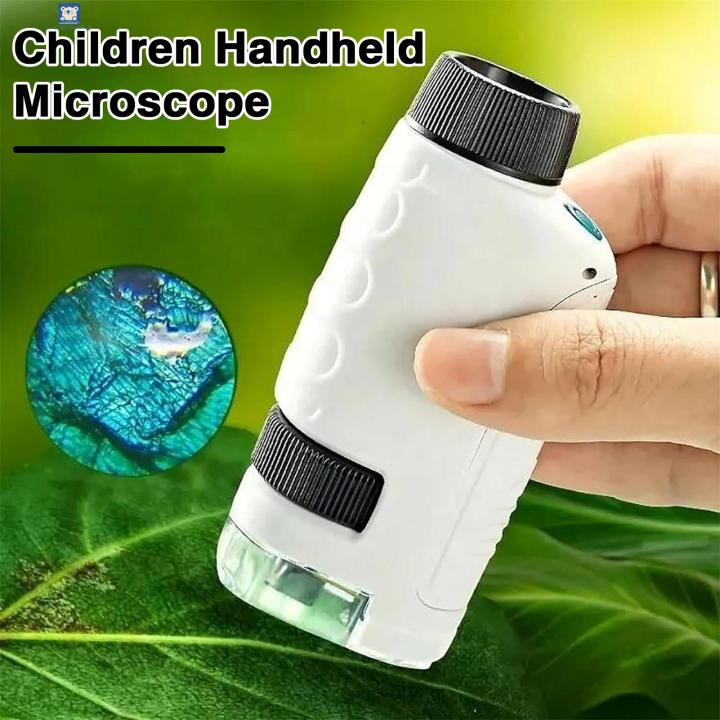 Childrenworld Toddlers Portable Microscope Portable Kids Microscope 60x ...