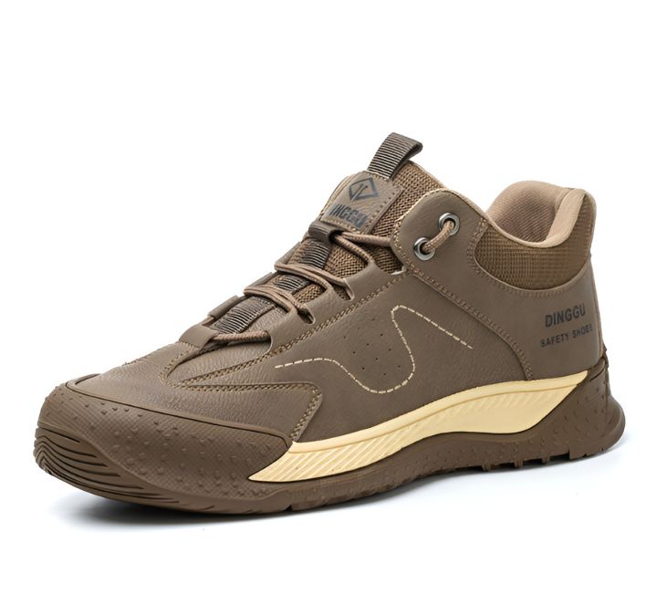 DINGGU safety shoes/ Steel toe and steel mid sole safety shoes/ Light ...
