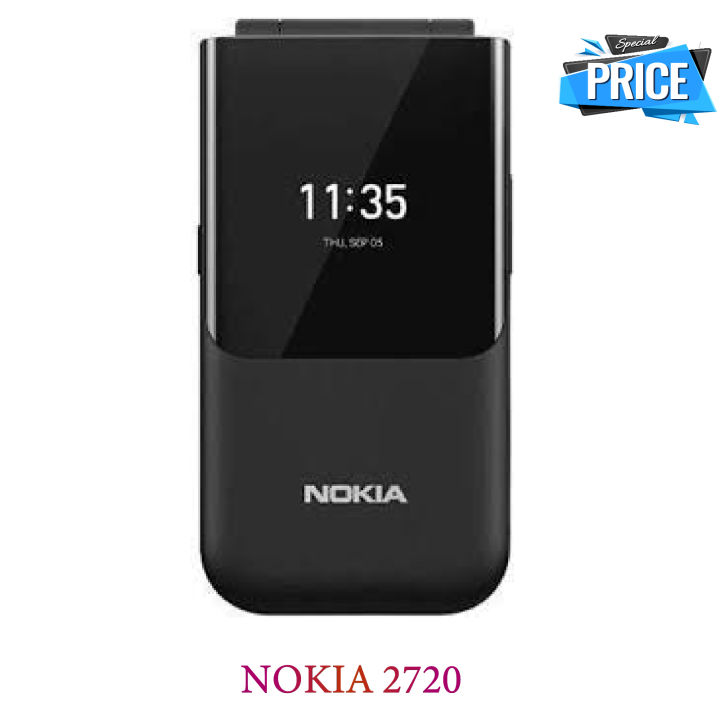 Button phone Nokia 2720 Flip (dual sim) | Daraz.com.bd