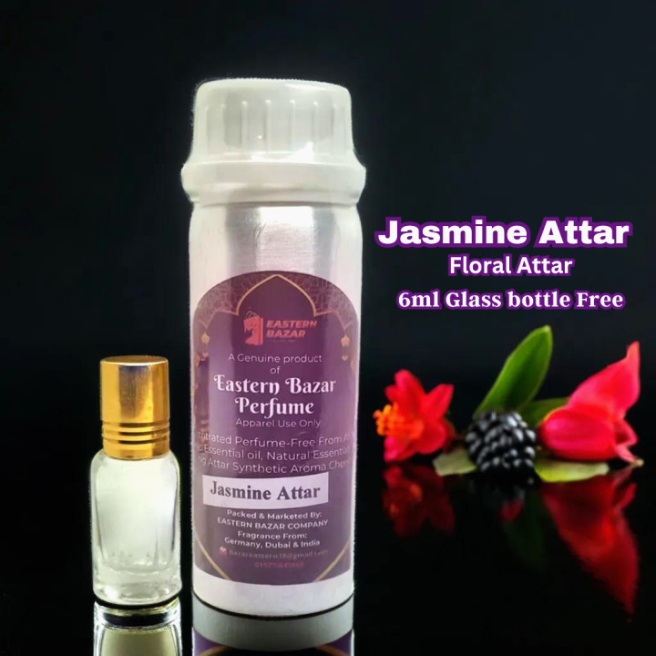 Jasmine Premium Quality attar For Long Lasting Fragrance BY EASTERN BAZAR | Daraz.com.bd