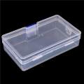 Plastic Clear Parts Storage Box Jewelry Craft Container Organizer Case ...