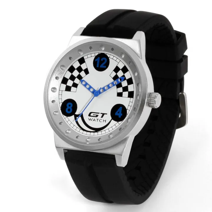 GT 004 Silica Gel Watch Band Fashion Sport Casual Men Quartz Wrist ...