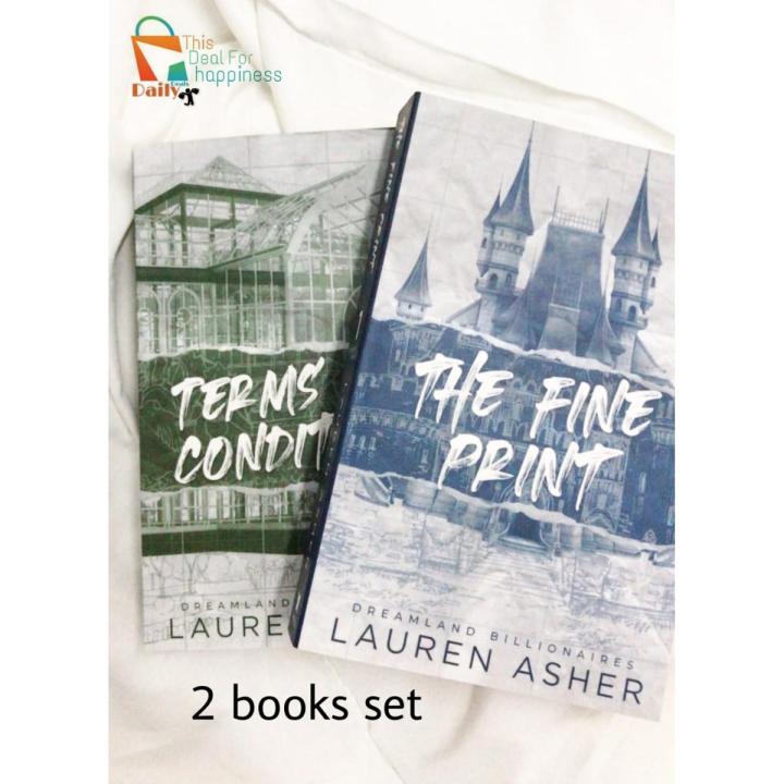 2books set ( Terms and conditions and The Fine Print ) book by lauren washer | Daraz.com.bd