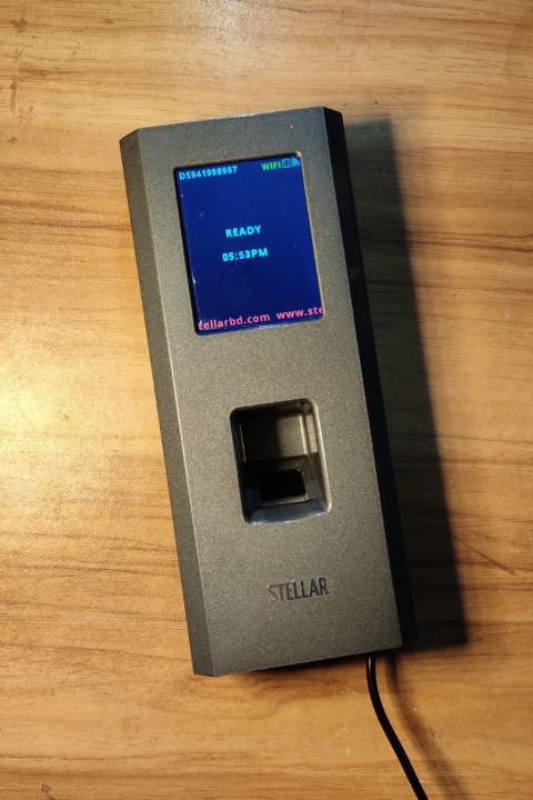 STELLAR Biometric Attendance Device (DS-10) with 2.4 inch LCD Display ...
