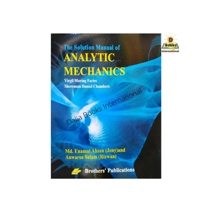 Analytic Mechanics (Solution Manual) by Virgil Moring Faires & Shereman ...