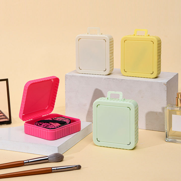 Plastic Box Case For Square Puff Transparent Sponge Puff Portable ...