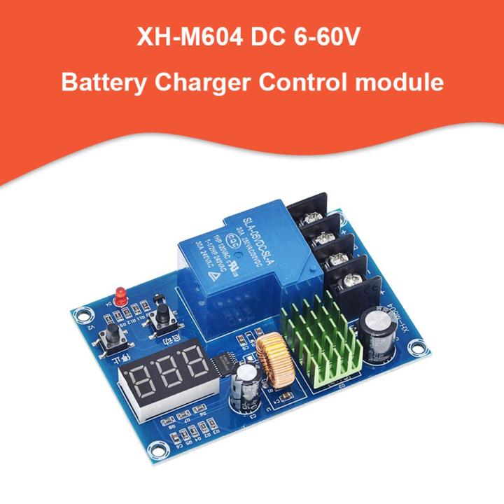 XH-M604 Battery Charger Control Module DC 6-60V Storage Lithium Battery Charging Control ...