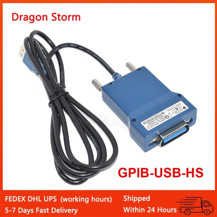 New For IEEE 488 USB Interface Adapter GPIB to USB Cable National Instrumens NI GPIB-USB-HS ...