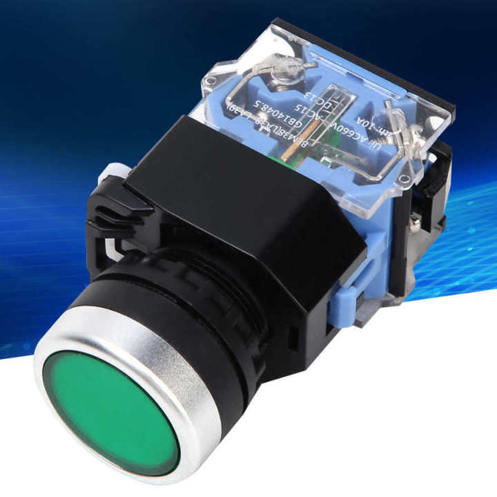 4 Color Push Button Switch Momentary DPST Power ON OFF 22mm 1 NO NC 440V | Daraz.com.bd