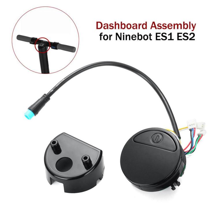 Black Dashboard Assembly Repair Part For Ninebot ES1 ES2 Electrical ...