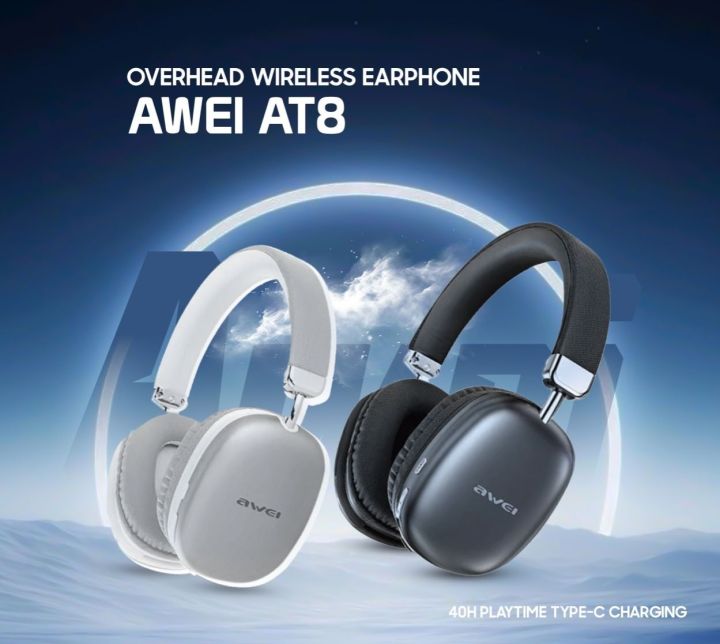 Awei AT8 Wireless Overhead Earphone | Daraz.com.bd