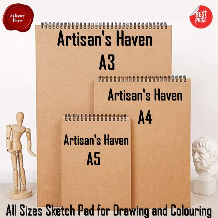 Sketch Pad A3, A4, A5 Spiral Sketch The professional art line pencil drawing | Daraz.com.bd