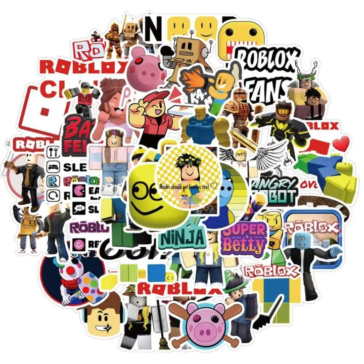 【Hot deal】 50 PSC Roblox Online Game Stickers for Car Styling Bike ...