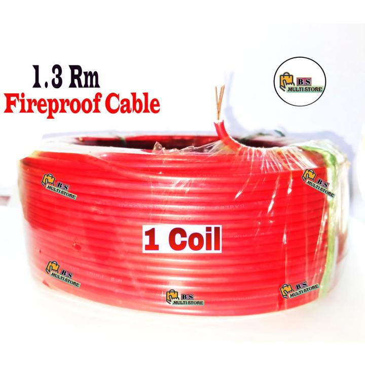 1.3 rm Electric Cable Fireproof (1 coil) 3/22 FR Electric Cable | Daraz ...