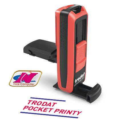Auto Stamp Pocket Trodat 14x38mm/ Rabar stamp | Daraz.com.bd