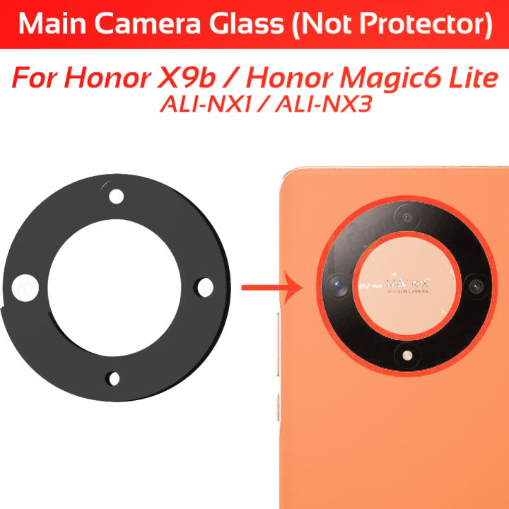Camera Main Glass Lens for Honor X9a X9b RMO-NX1 ALI-NX1 Replacement ...