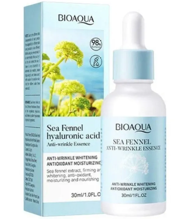 BIOAQUA Sea Fennel Hyaluronic Acid Anti-Wrinkle Essence- 30ml | Daraz ...