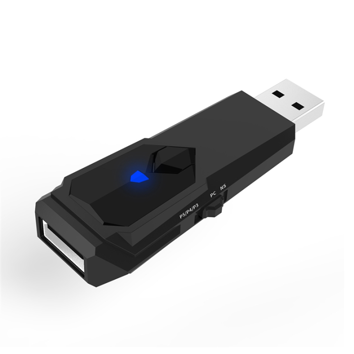 Wireless USB Converter Wireless USB Game Adapter for Bluetooth Gamepad ...