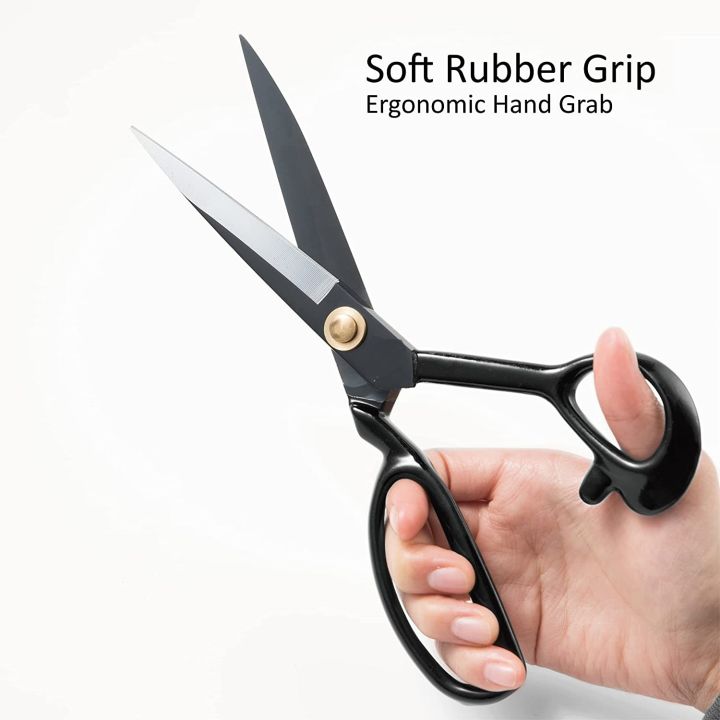 Tailor Scissors 8/9/10/12 inch - Heavy Duty Sewing Fabric Scissors for ...