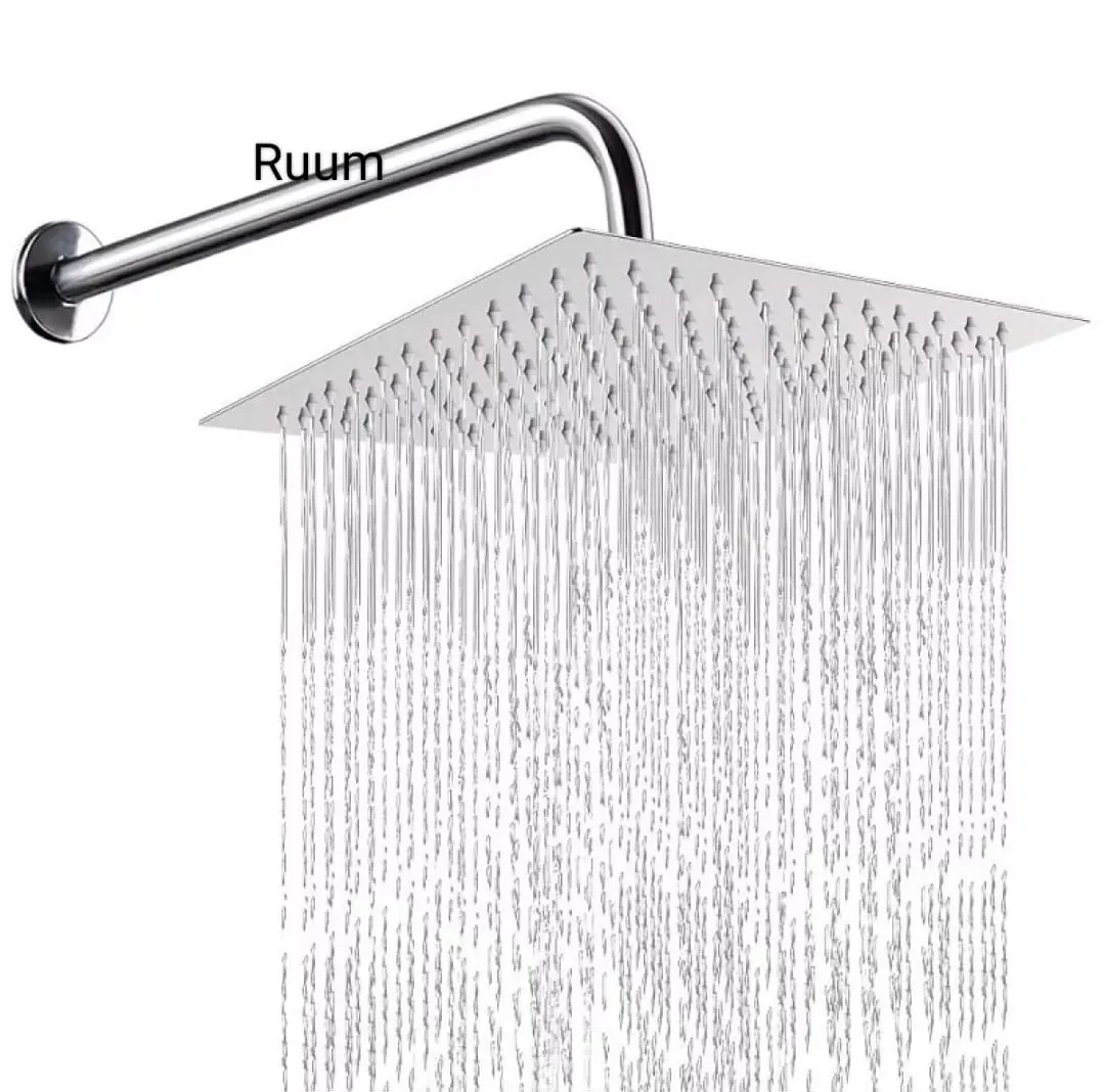 6-6 inch ss shower set 30 cm ss pipe complete set Moving Shower china ...