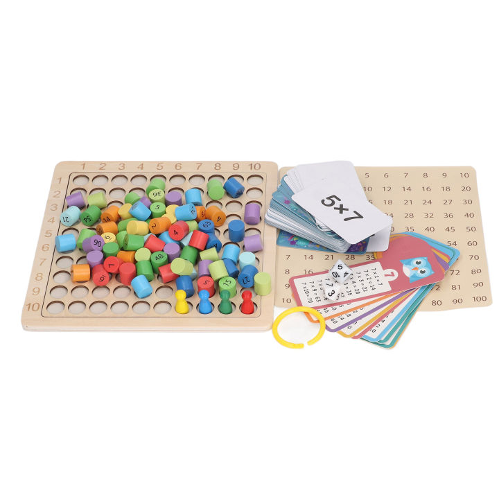 Children Multiplication Board, Educational Match Multiplication Toy for ...