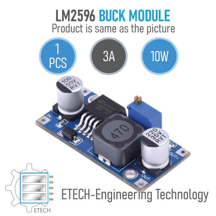 LM2596 DC-DC Buck Converter Step-Down Power Supply Module | Daraz.com.bd