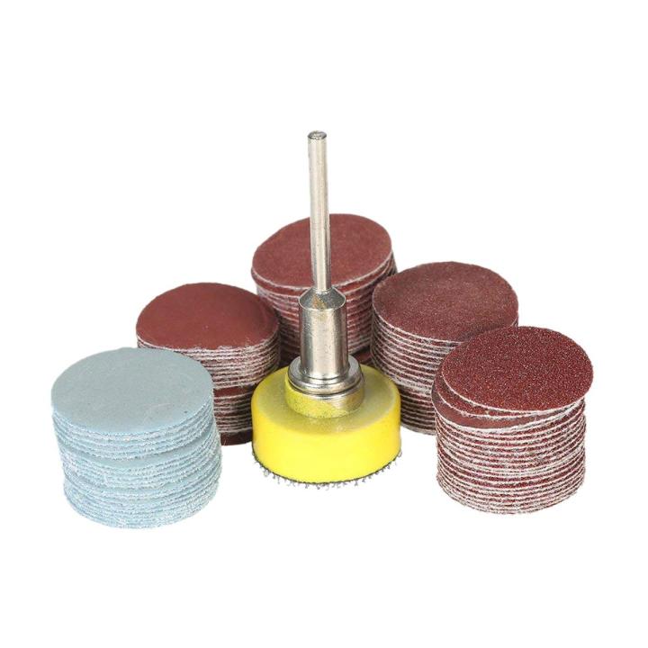 100Pcs 25Mm 1 Inch Sander Disc Sanding Disk 100-3000 Grit Paper With ...
