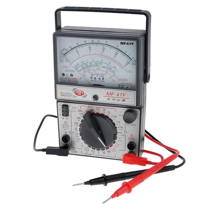 MF47F AC/DC Voltmeter Ampere Meter Ohmmeter Analog Multimeter | Daraz.com.bd