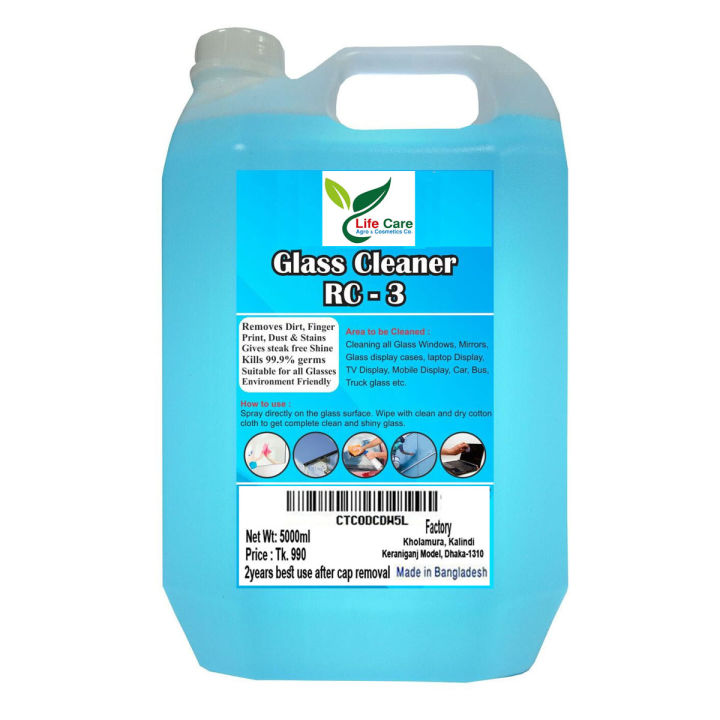 Life Care Glass Cleaner 5L | Daraz.com.bd