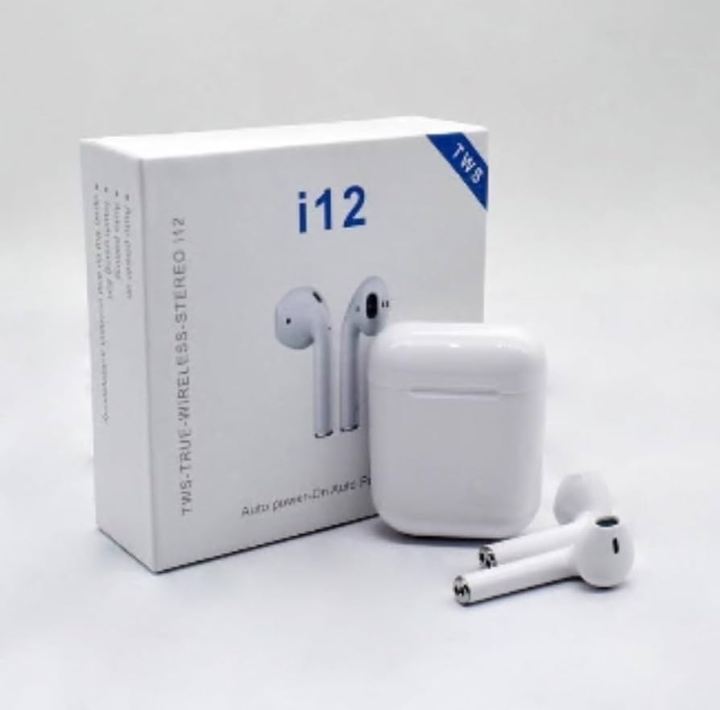 Airpods i12 TWS wireless Headphones Bluetooth earbuds | Daraz.com.bd