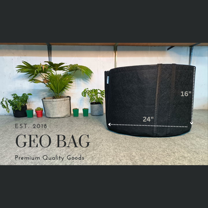 Premium Quality GEO Bag 30 Gallon (Dia 24" Hight 16") -1 PCS / Plant ...