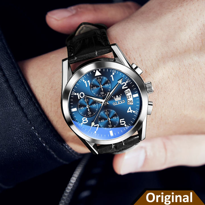 Olevs 2878 Fashion New Model Luxury Waterproof Analog Watch for Men ...