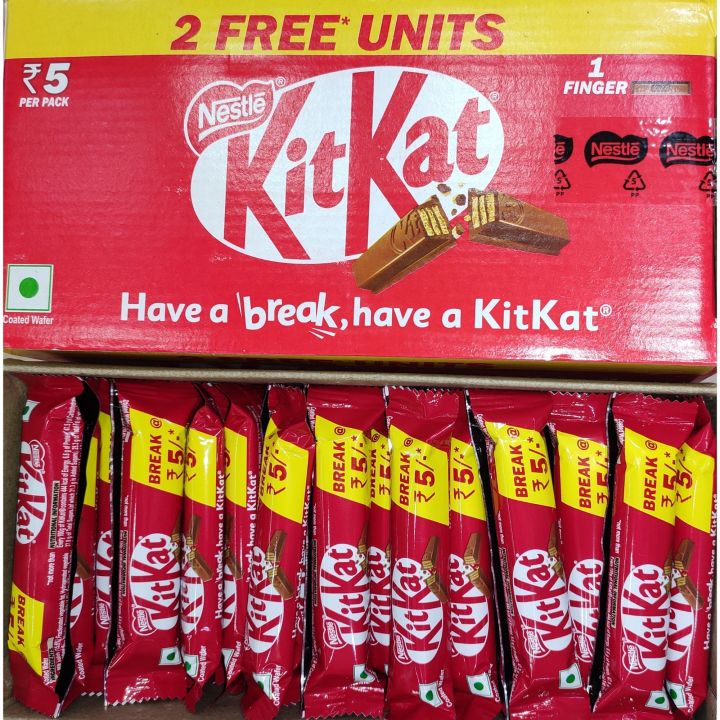 KitKat 1 Finger Chocolate Box (60pcs) full box | Daraz.com.bd