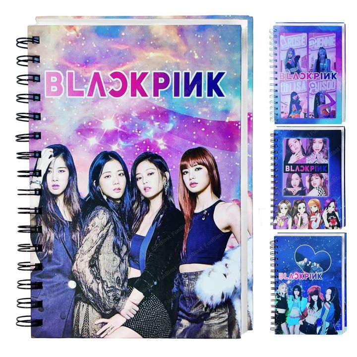 Blackpink Notebook Double Spiral Notebook(Multicolor) | Daraz.com.bd