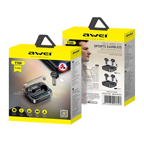 Awei T58 TWS Wireless Earbuds | Daraz.com.bd