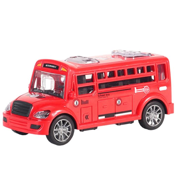 School Bus Toy Multifunctional Children Simulation Cartoon School Bus ...