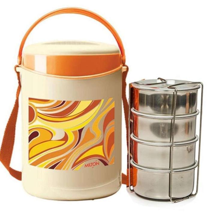Milton Lunch Box For Office Hot 4 Container | Daraz.com.bd