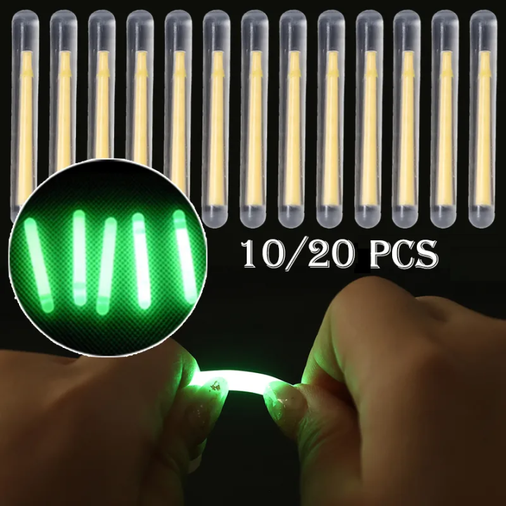 Fireflies Fluorescent Nightstick Light Fishing Float Rod Lights Dark ...