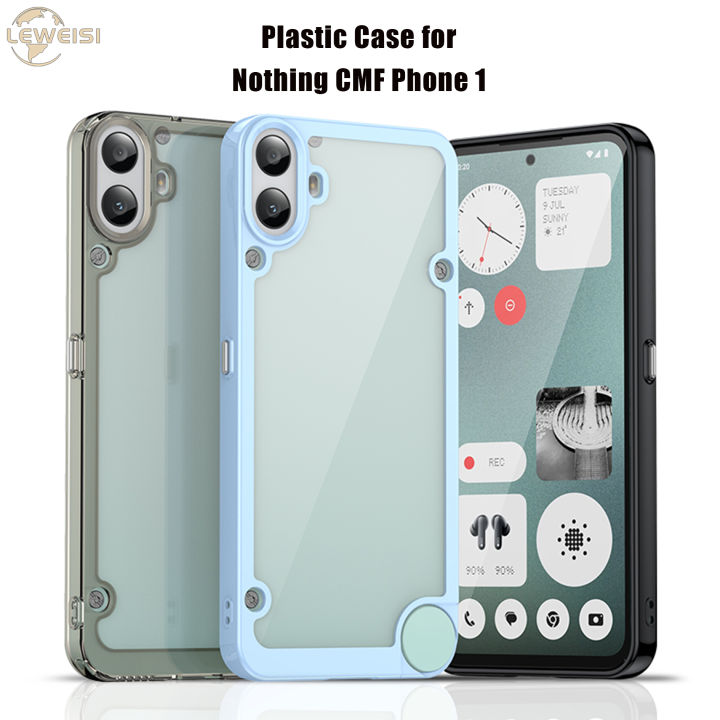 Leweisi Protective Clear Phone Case for Nothing CMF Phone 1 Thin and ...