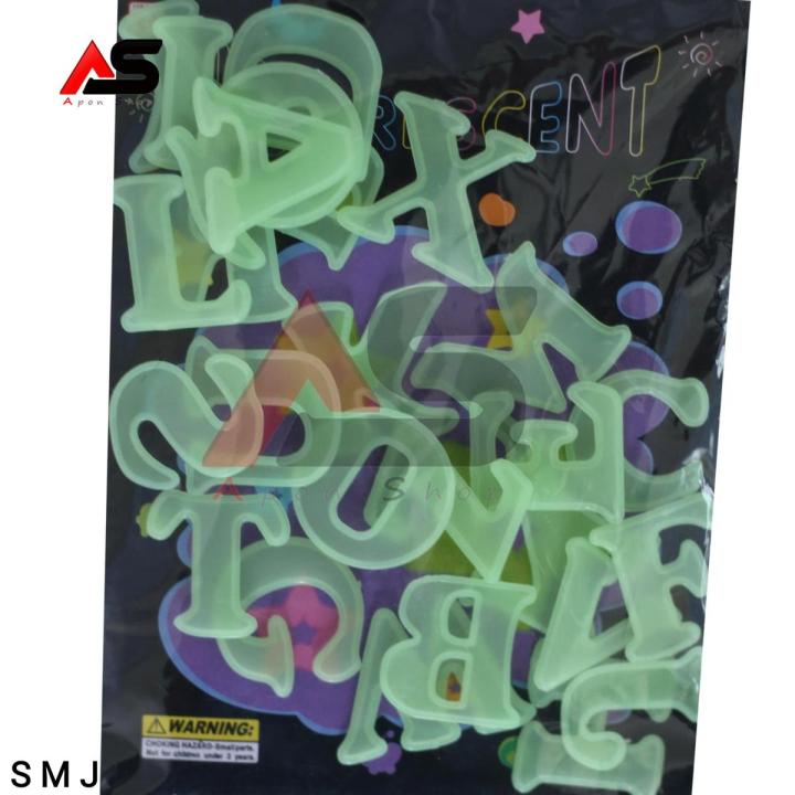 Wall Radium Sticker A to Z | Daraz.com.bd