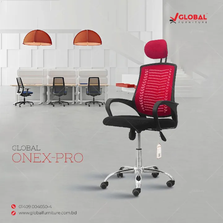 ONEX PRO | Executive Office Chair | Manager Chair | Boss Chair | V Mesh | Daraz.com.bd