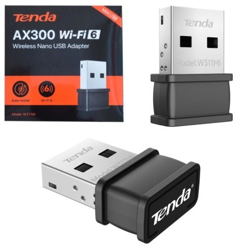 Tenda W311MI AX300 Wi-Fi 6 Wireless Nano USB Adapter | Daraz.com.bd
