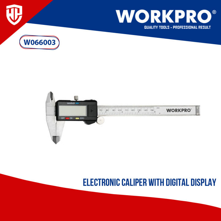 WorkPro Digital Vernier Caliper 6 inches | Daraz.com.bd